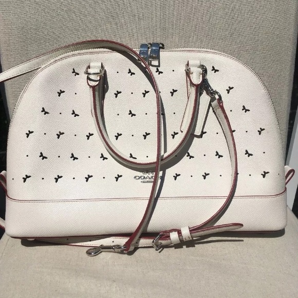 Coach | Bags | Coach Satchel In Perforated Crossgrain Leather | Poshmark